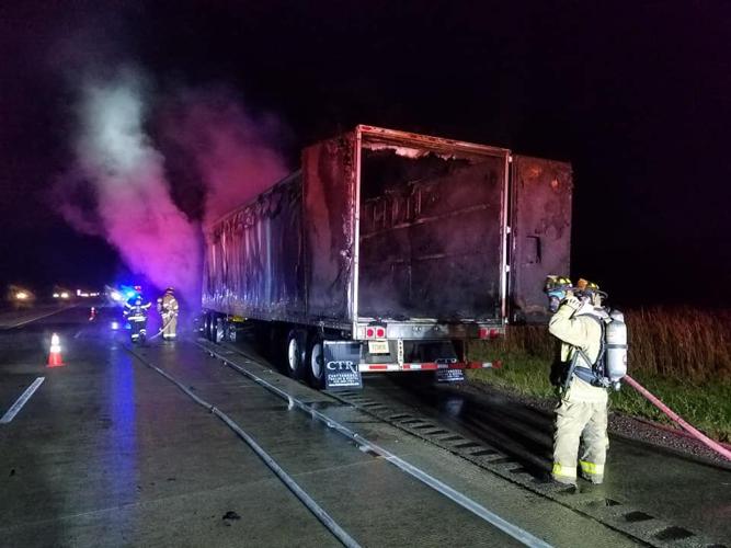 UPDATE: Mechanical failure causes semi fire on I-90/94 | News | wkow.com