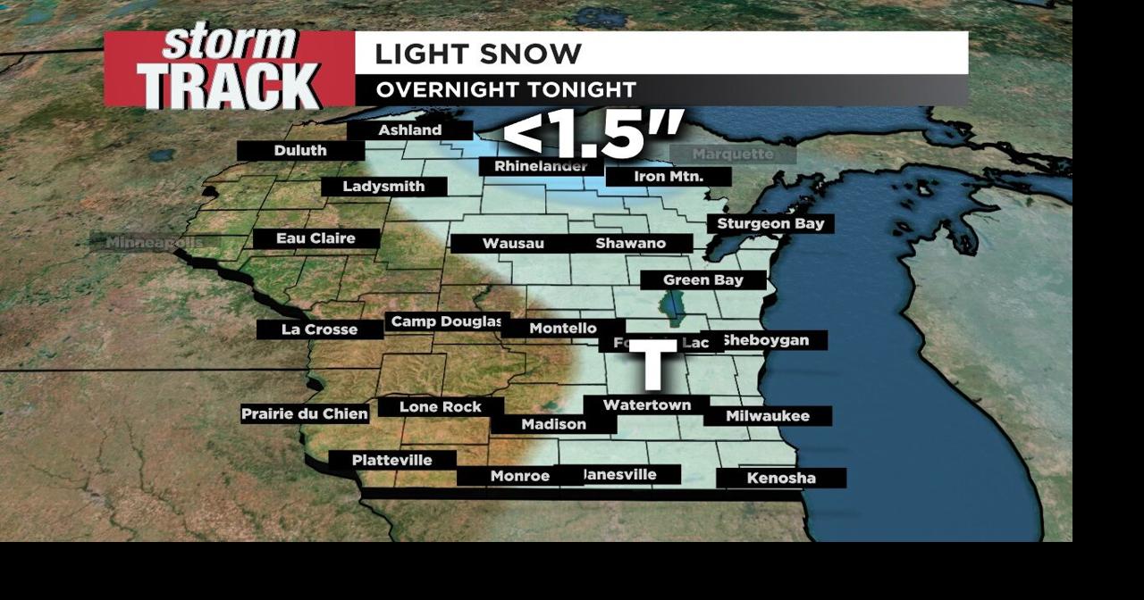 Light precipitation tonight, cooler tomorrow | Forecast | wkow.com