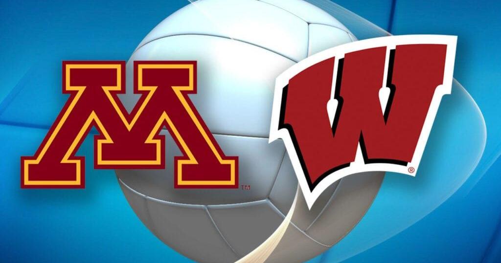 Bagder volleyball bounce back with Border Battle sweep vs. Minnesota ...
