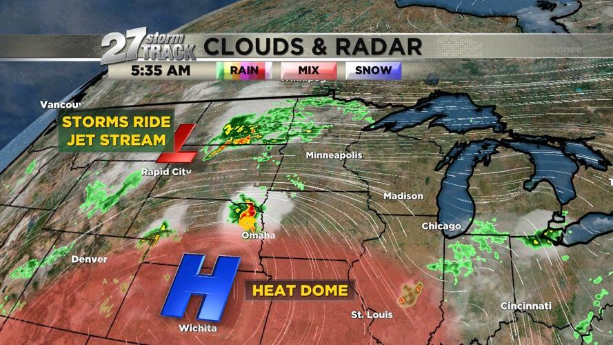 More storms arrive later this evening with a severe risk | Weather ...