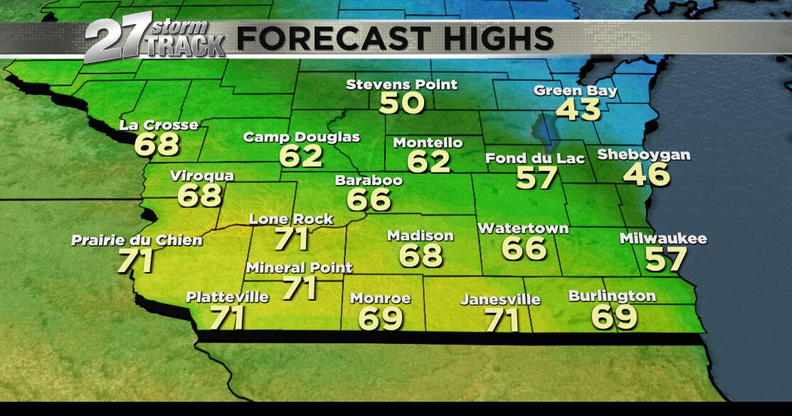 Final very warm day in the forecast | Weather | wkow.com