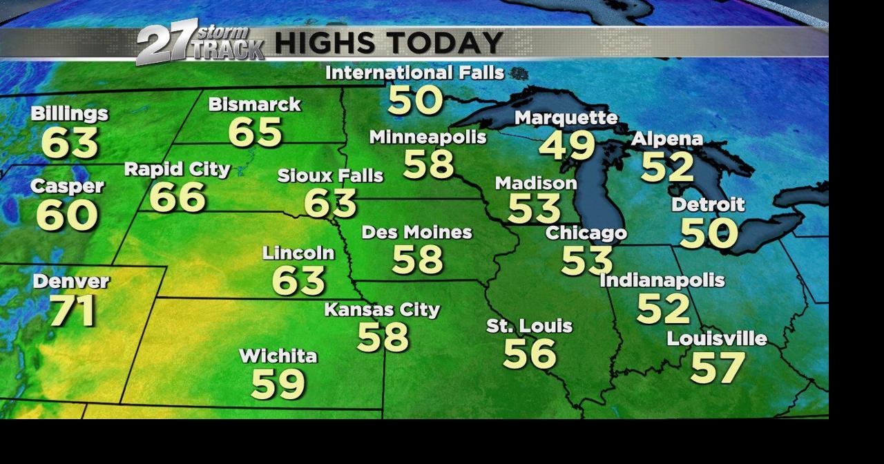 Above average temperatures last through the forecast | Weather | wkow.com