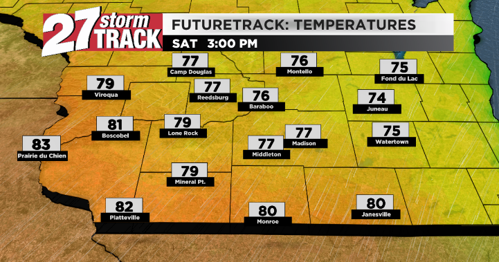 A more comfortable weekend in the forecast | News | wkow.com
