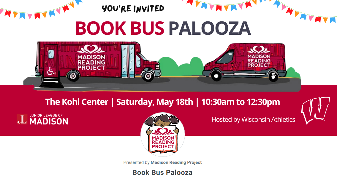 Madison Reading Project's Book Bus Palooza at the Kohl Center | News ...