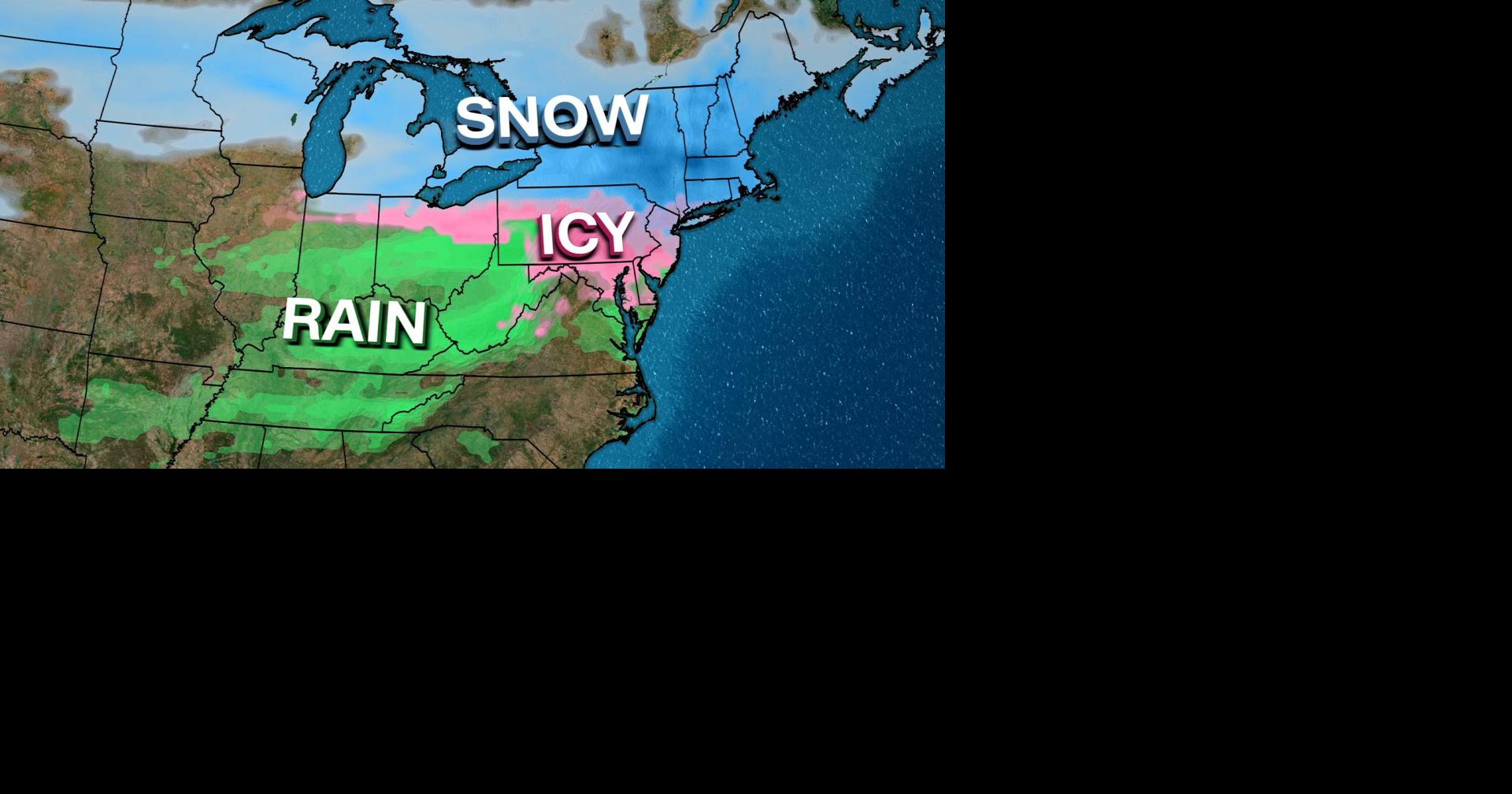 Winter storm barreled through the Midwest and Northeast, bringing snow ...