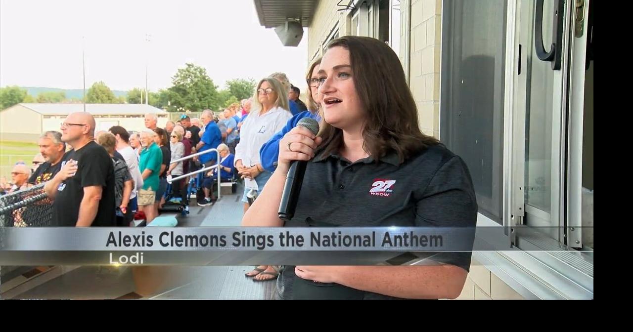 Alexis Clemons sings the national anthem | Video | wkow.com