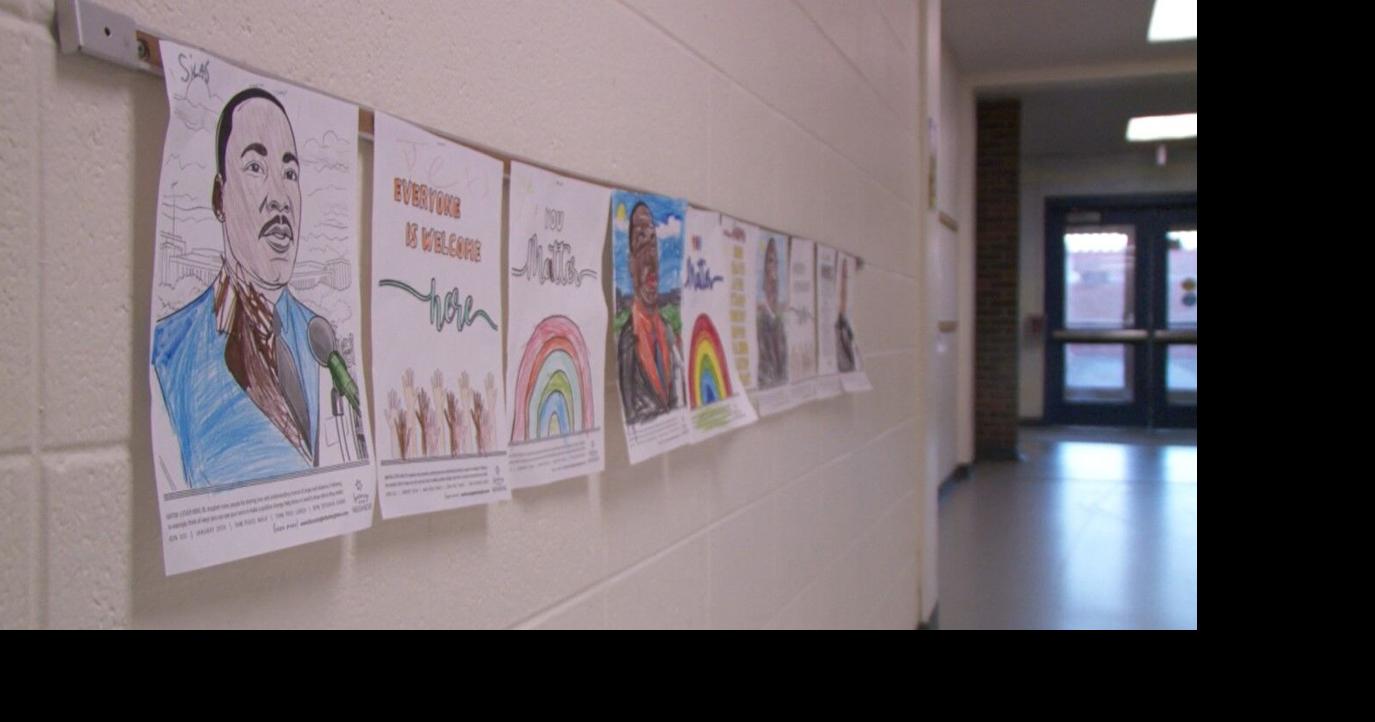 Evansville community marks MLK Jr. Day with walk at elementary school ...
