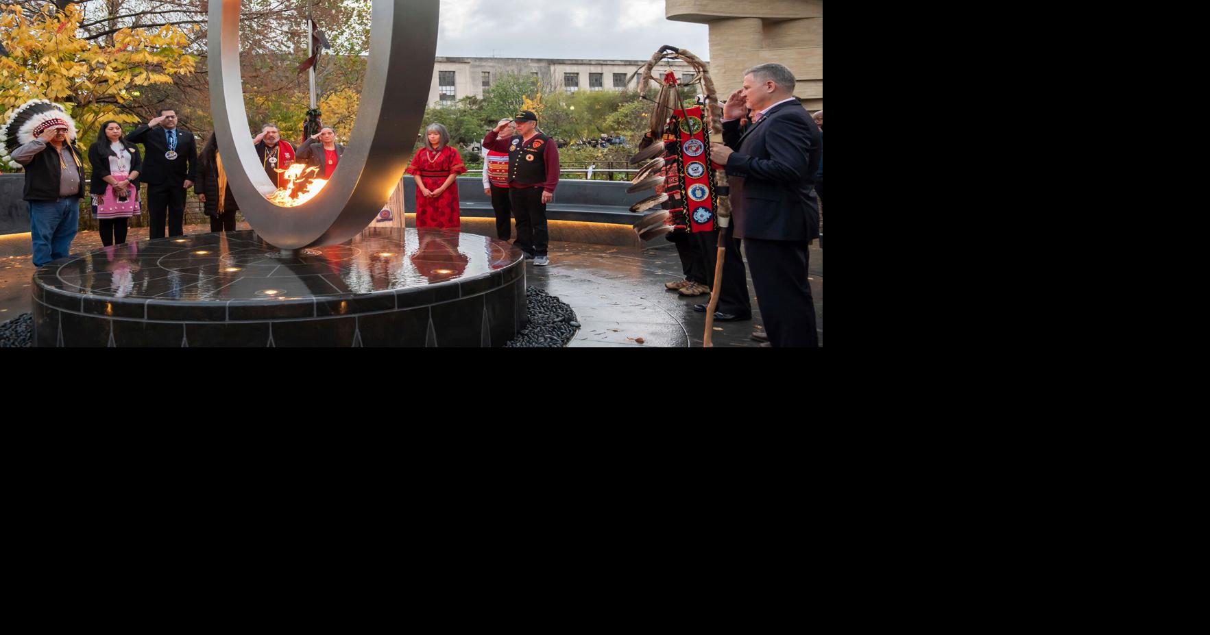 National Native American Veterans Memorial formally dedicated at a ...