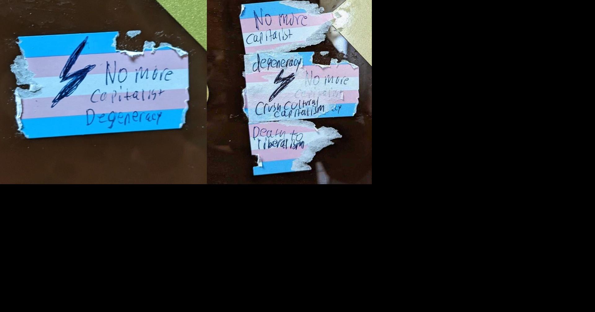 UW-Madison, UWPD aware of defaced transgender pride stickers | News ...