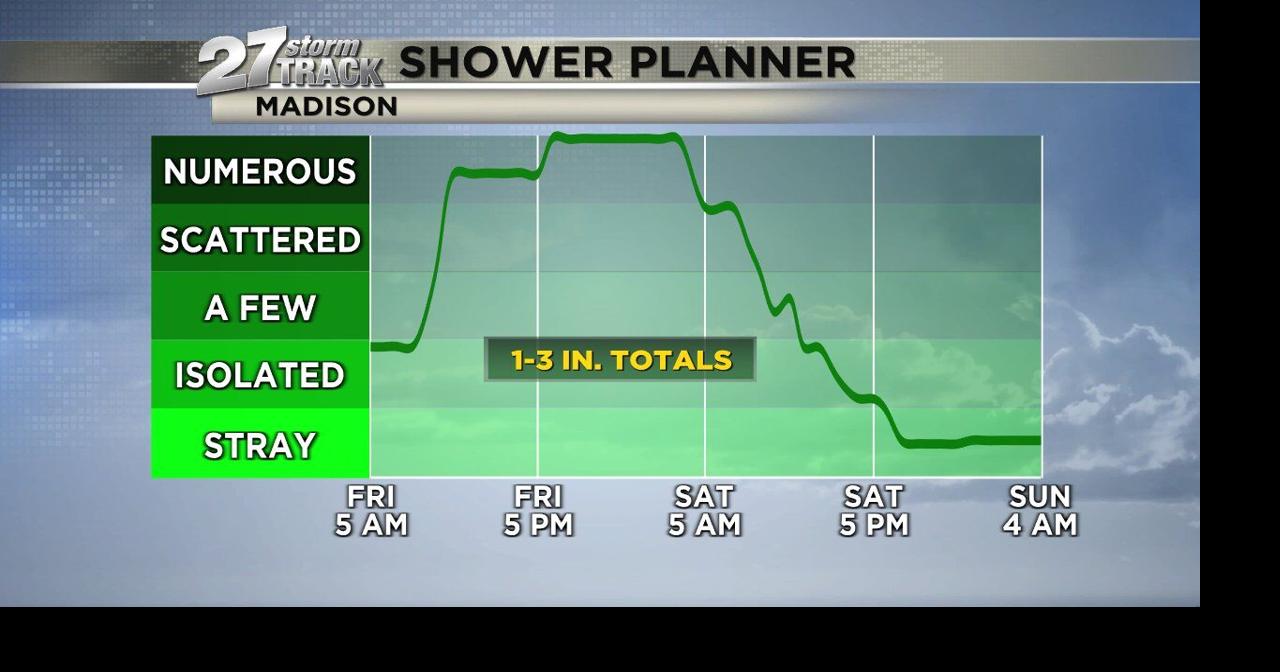 Heavy rain continues into Saturday morning | News | wkow.com