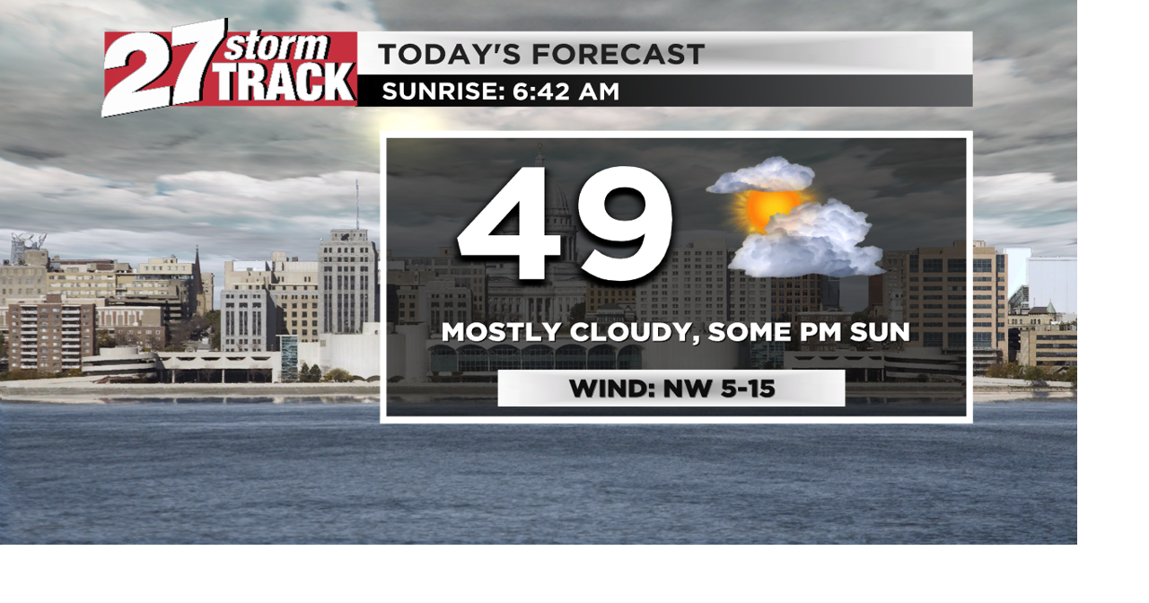 Mostly cloudy skies today, some afternoon sun | Forecast | wkow.com