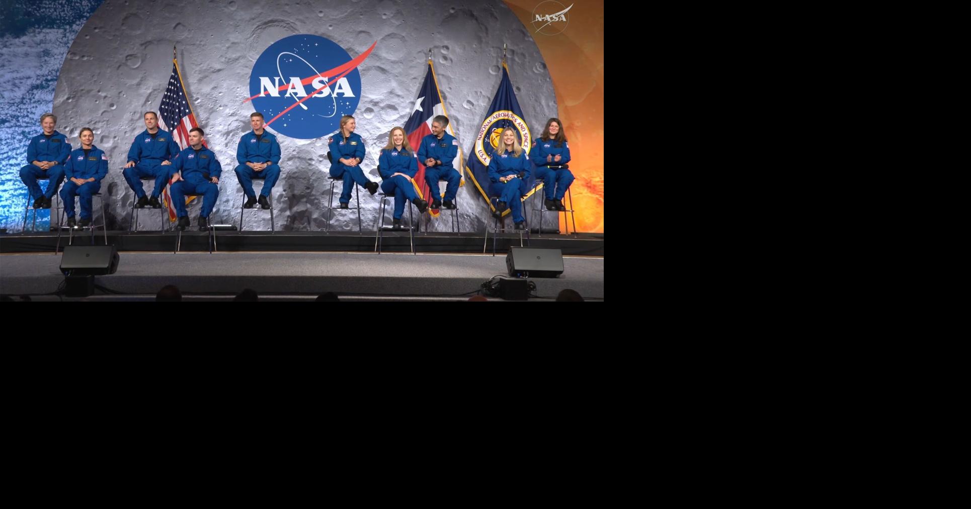 NASA selects 10 new astronauts as it chases bold plans for the moon and ...