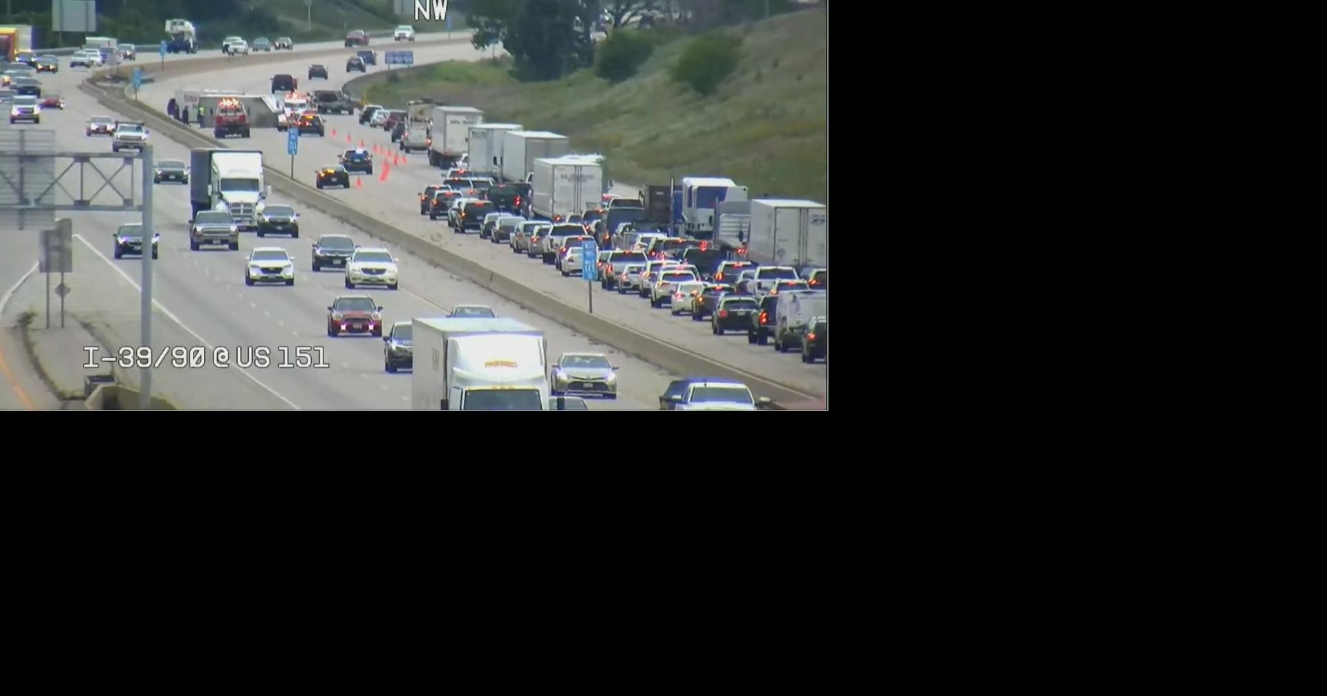 Crash closes lanes of I-39/90/94 in Madison | News | wkow.com
