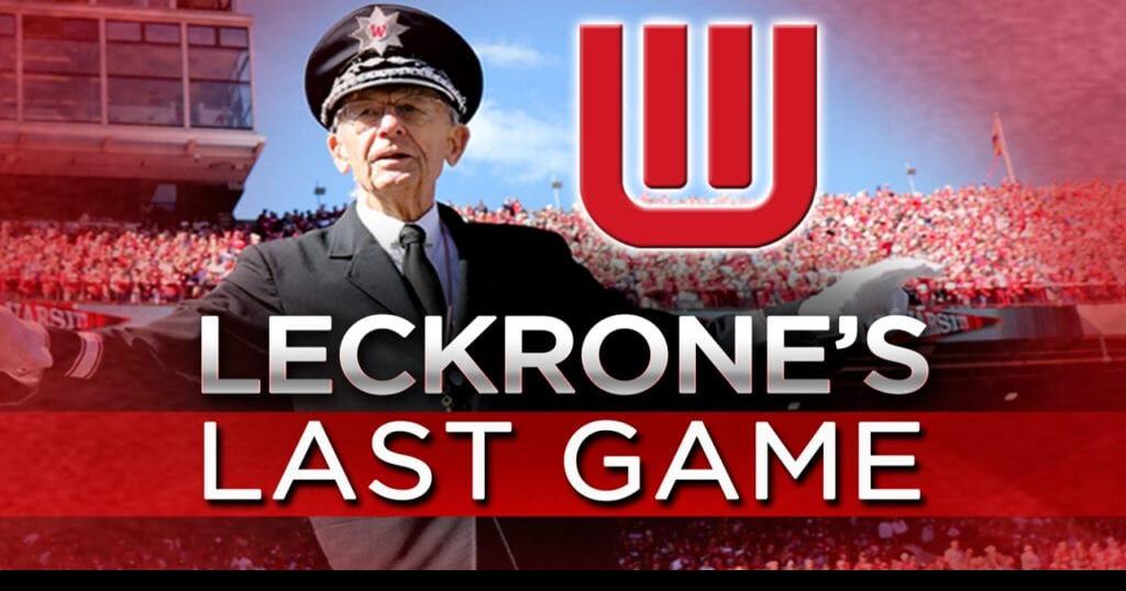 Mike Leckrone reflects on last home game as UW Band director | Badgers ...