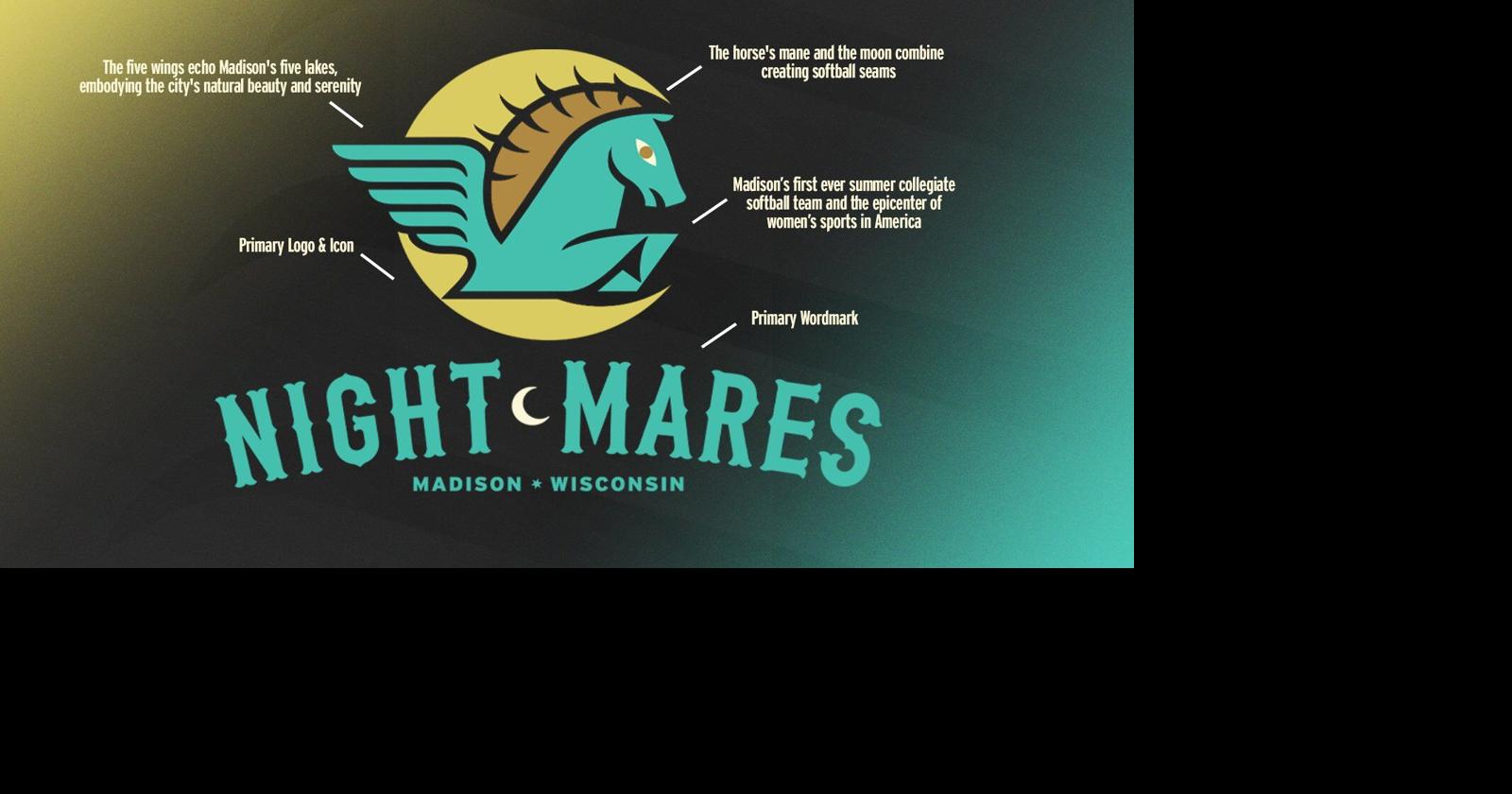 Meet the Night Mares: Madison summer softball team unveils name, logo ...