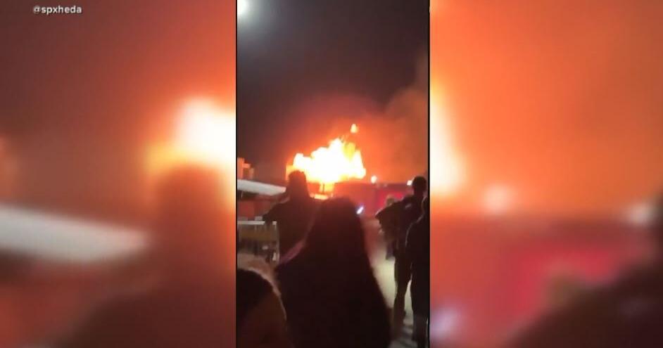 Fire at Coachella campgrounds | Archive | wkow.com
