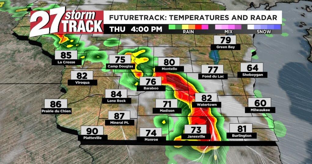 Timing out Thursday's Severe Weather threat | Forecast | wkow.com