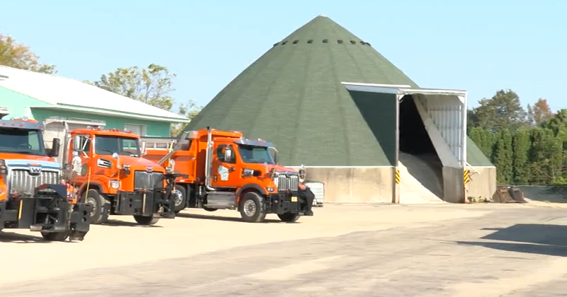 Green County Highway Department demonstrates use of cheese brine for ...