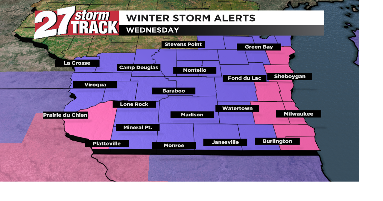 Steady snow continues across southern Wisconsin | Forecast | wkow.com