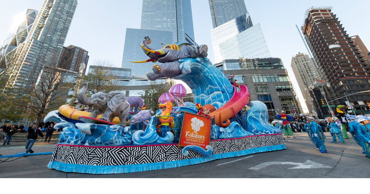 Kalahari Resorts & Conventions 'Colossal Wave of Wonder' float featured ...