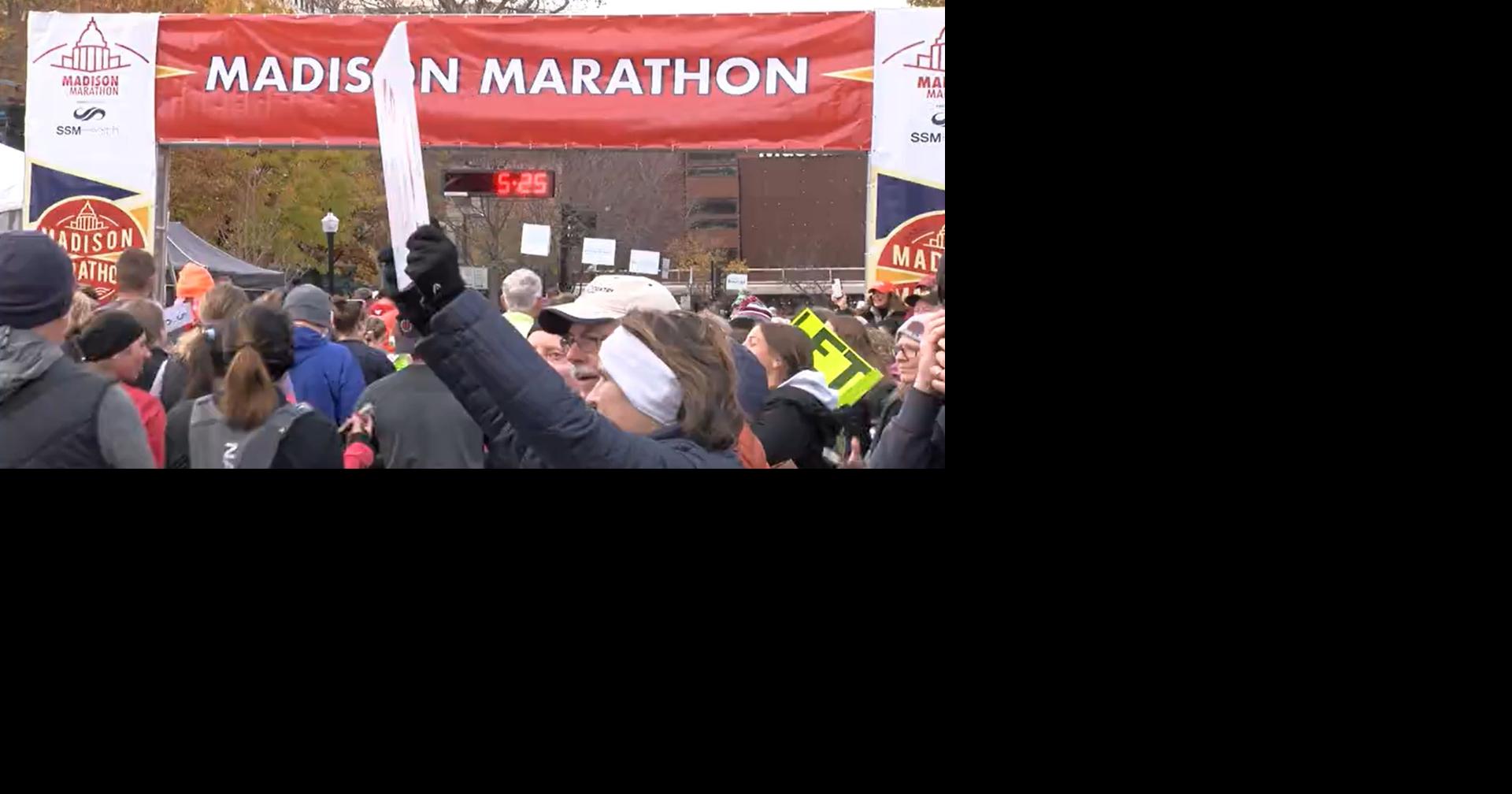 Runners take on the annual Madison Marathon | News | wkow.com