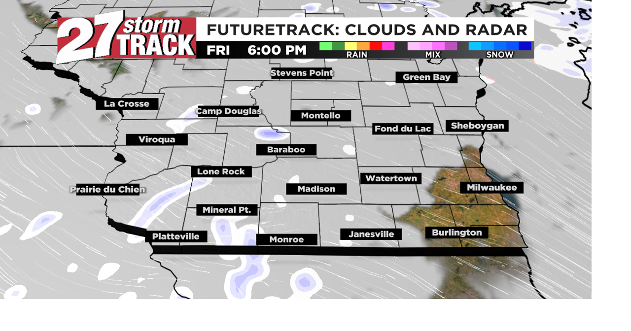 Light flurries today, more snow this weekend | Forecast | wkow.com