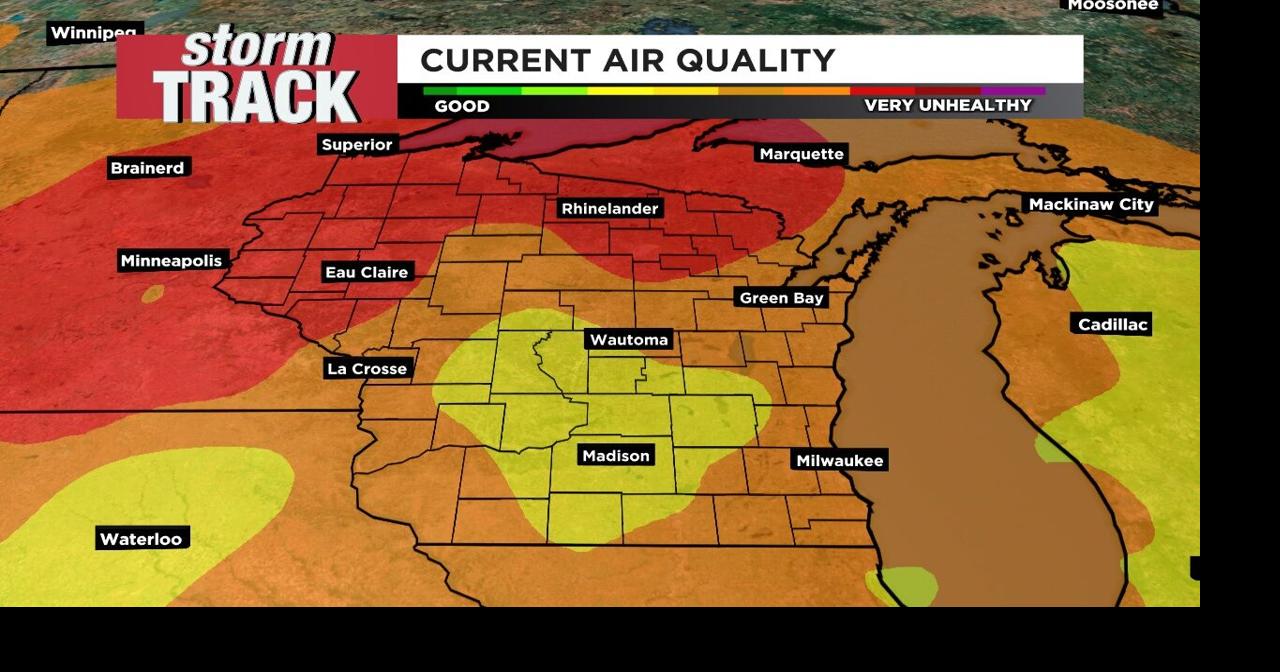 Poor air quality lingers despite beautiful weekend weather | Forecast ...