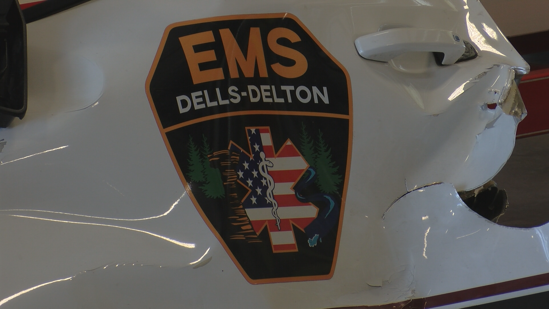 EMS worker in Lake Delton honored for life-saving actions during icy crash | Top Stories | wkow.com