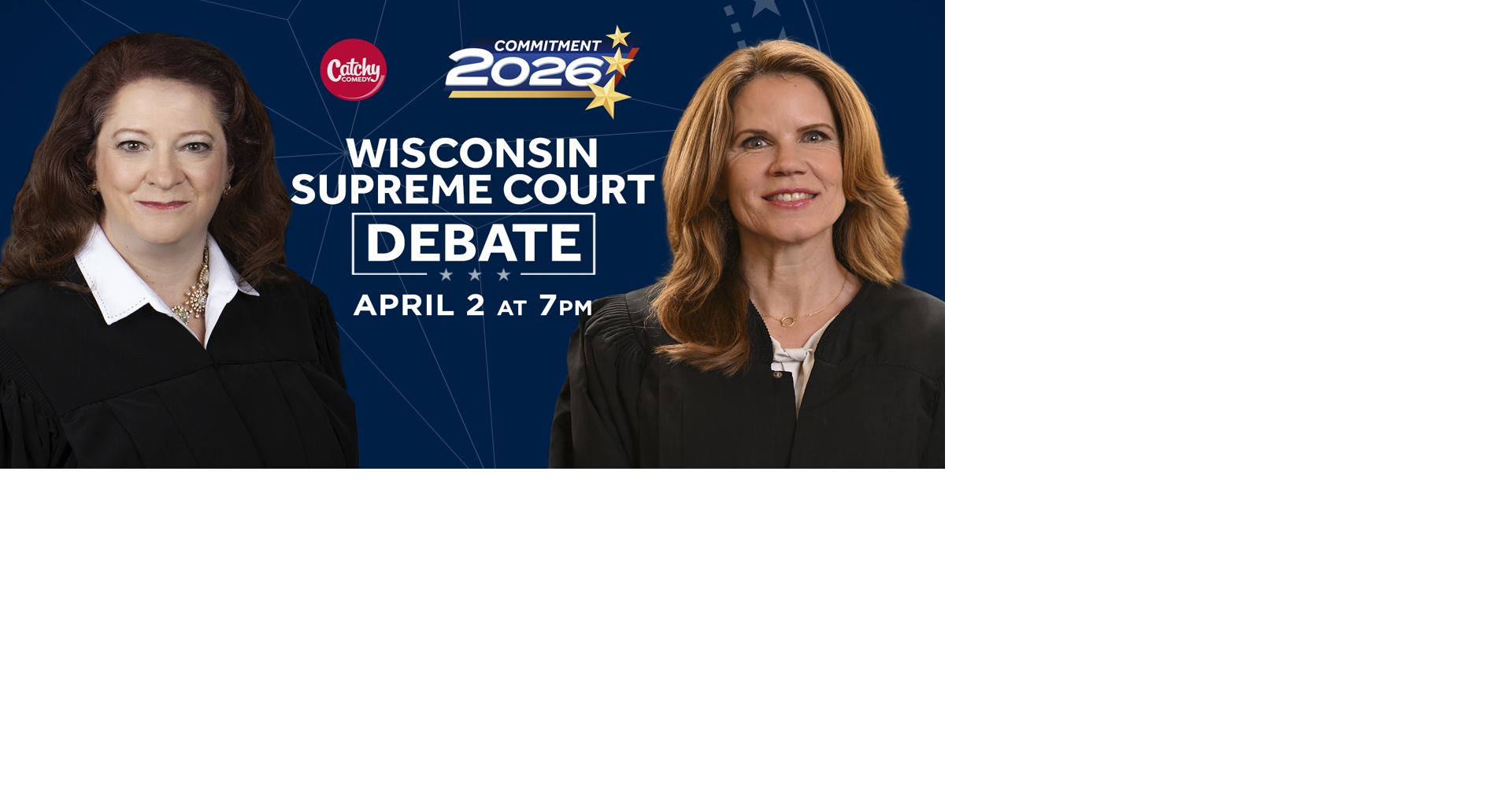 Wisconsin Supreme Court debate between Maria Lazar and Chris Taylor ...