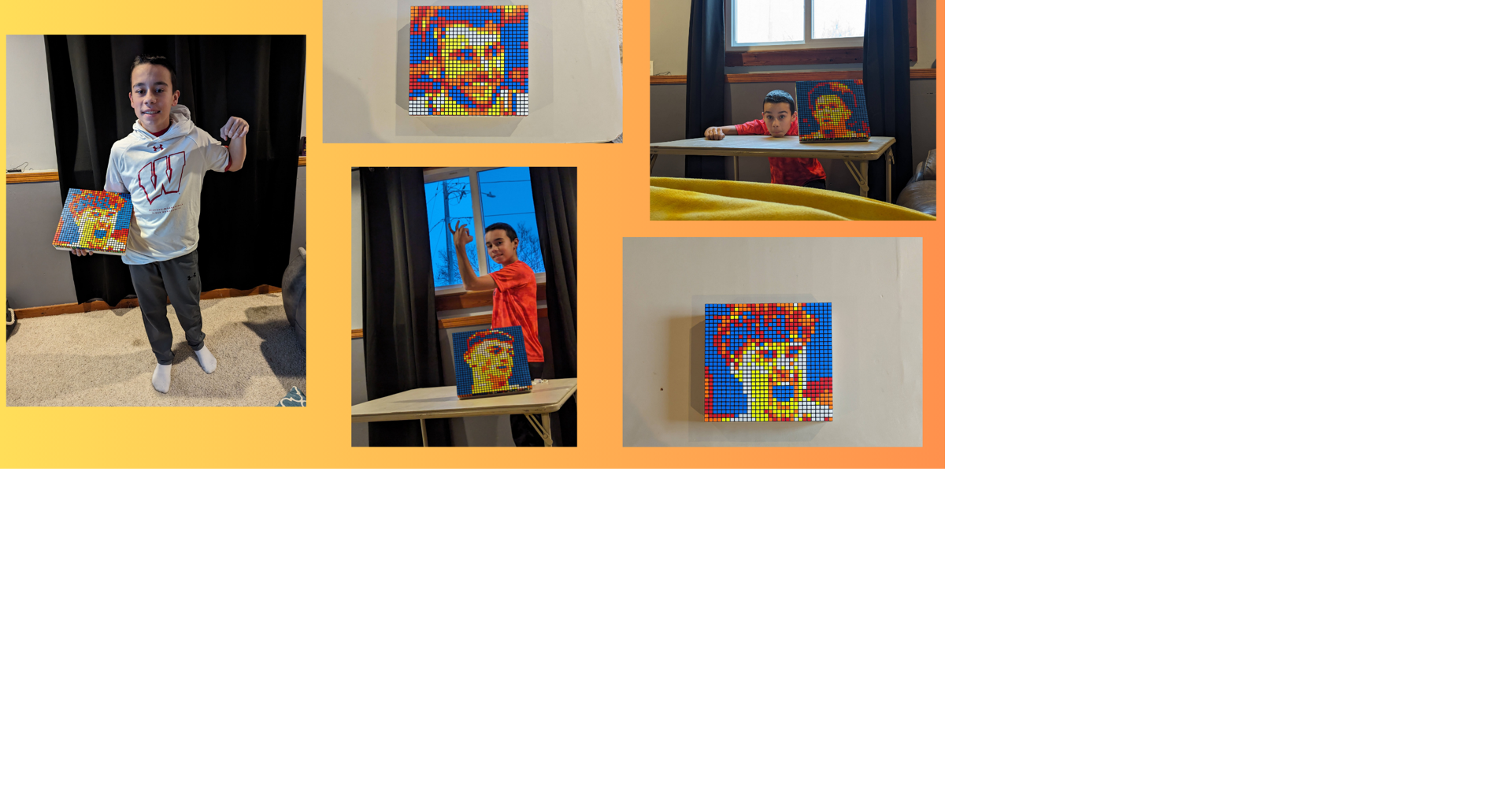 TAKE A LOOK: 14-year-old creates images of Badger basketball players ...