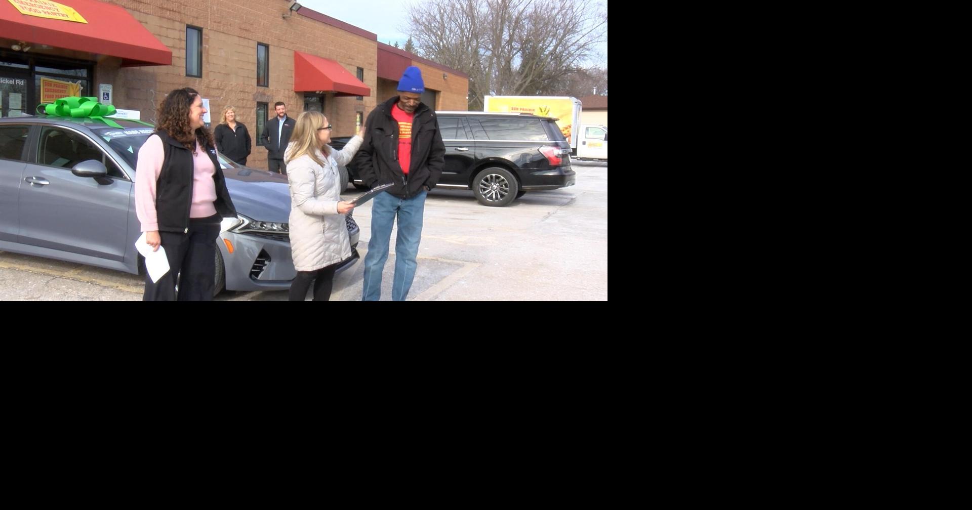 Sun Prairie food pantry worker gifted 'Recycled Ride' | Transports ...