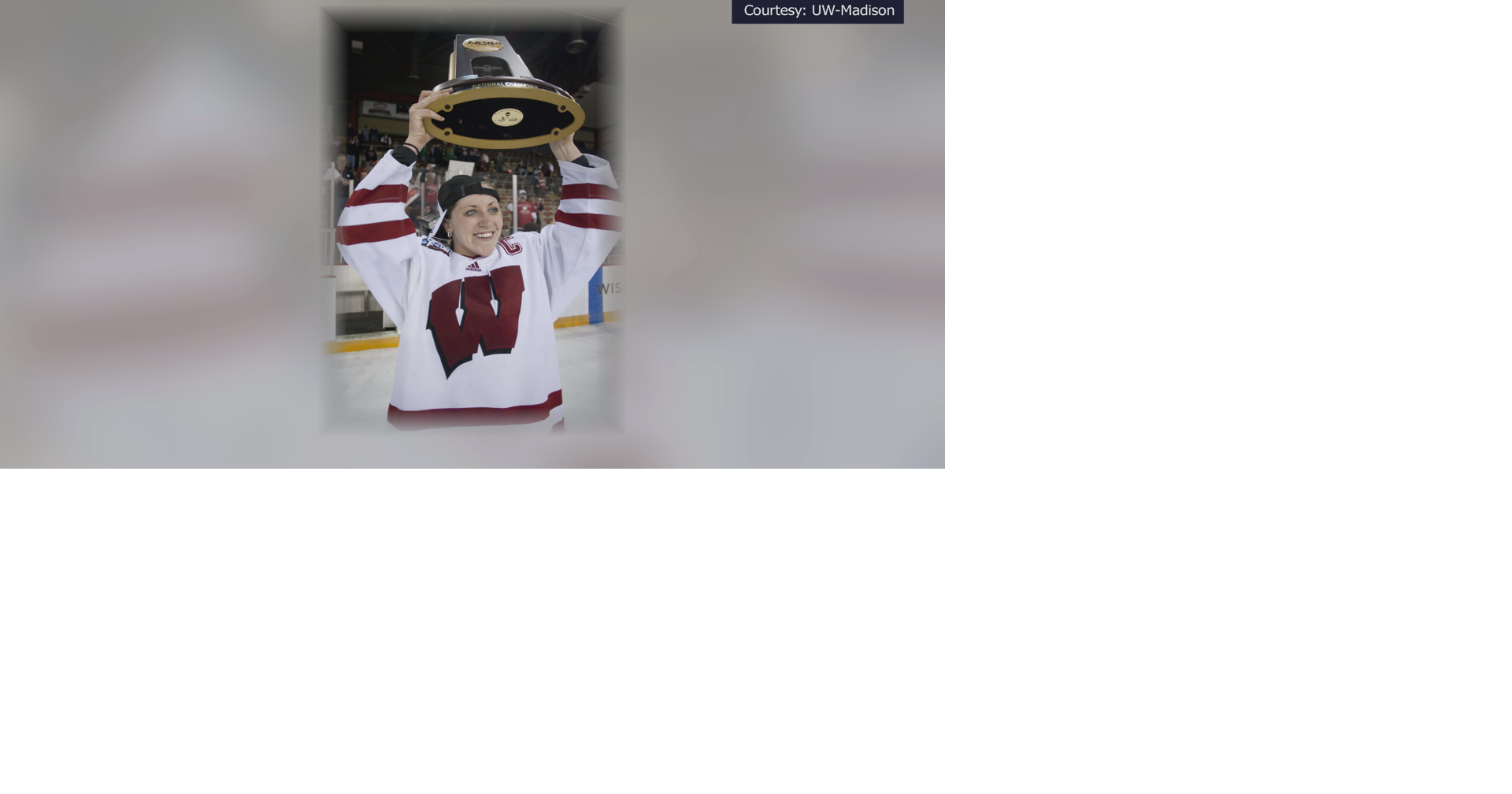 Path to the podium: UW hockey legend Meghan Duggan shares excitement ...