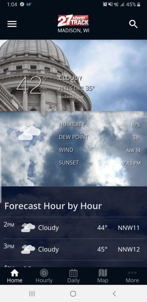 Download the 27 StormTrack weather app | Weather | wkow.com