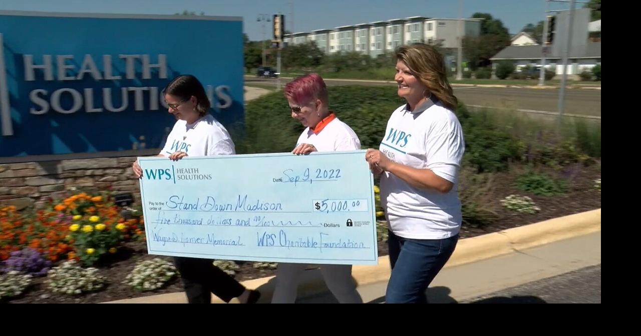 WPS Charitable Foundation Gives $5,000 check to organization helping ...