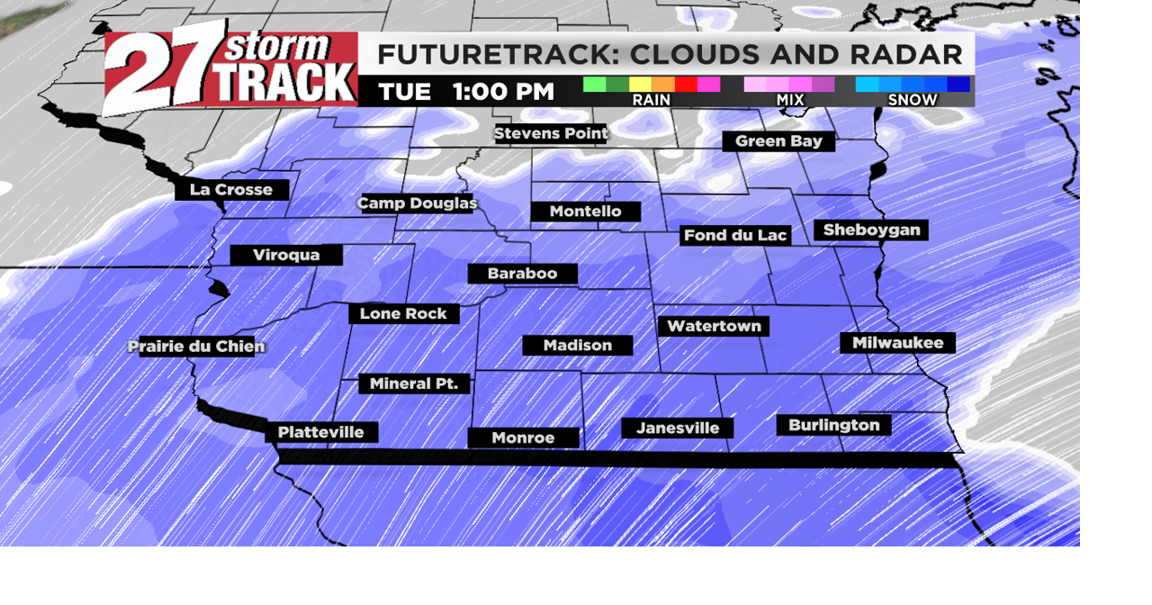Winter storm warning all day Tuesday | Forecast | wkow.com