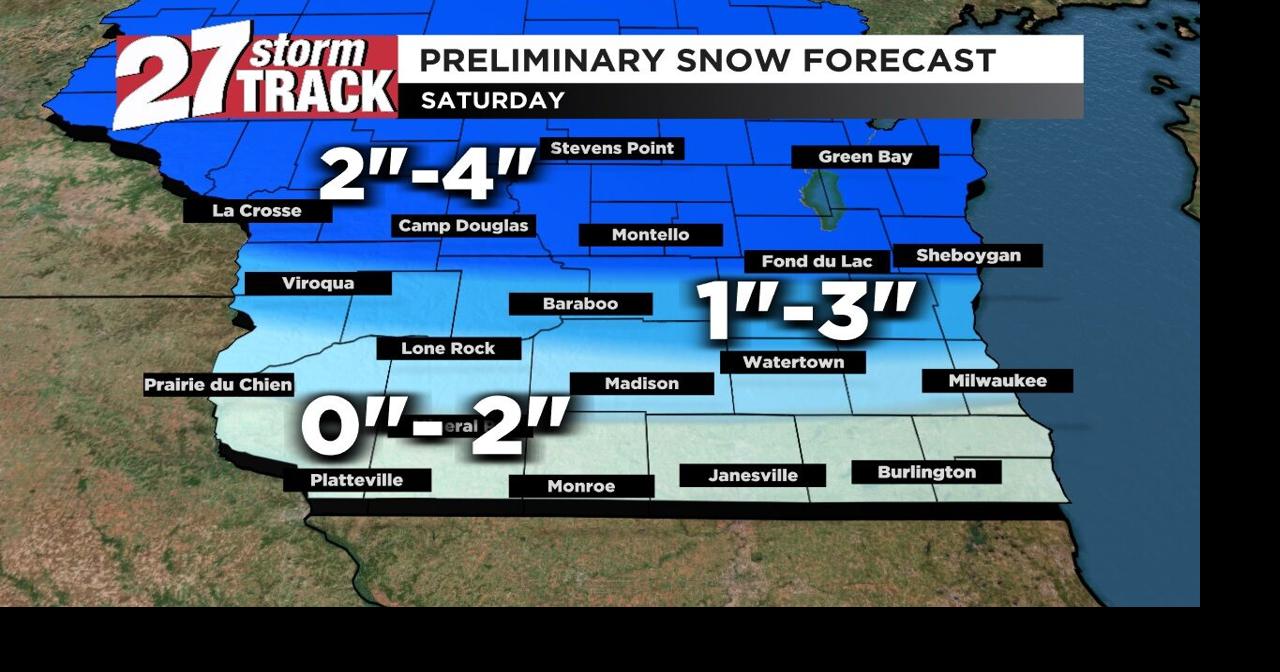 Snow in the forecast for Saturday | Forecast | wkow.com