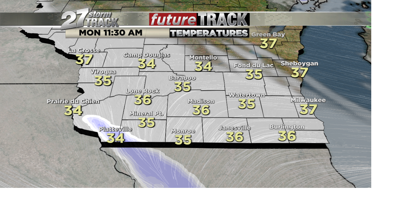 Cold continues with more flurry chances today | Weather | wkow.com