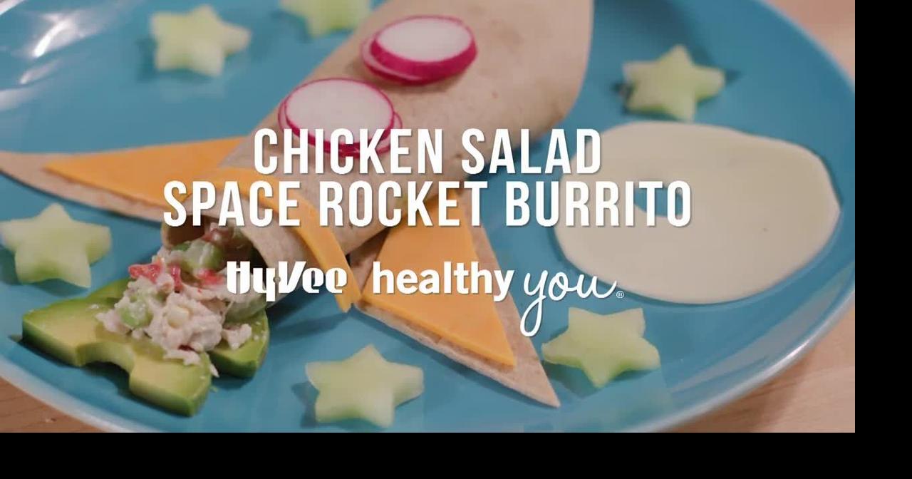 Chicken salad space rocket burrito recipe | Midday Madison | wkow.com