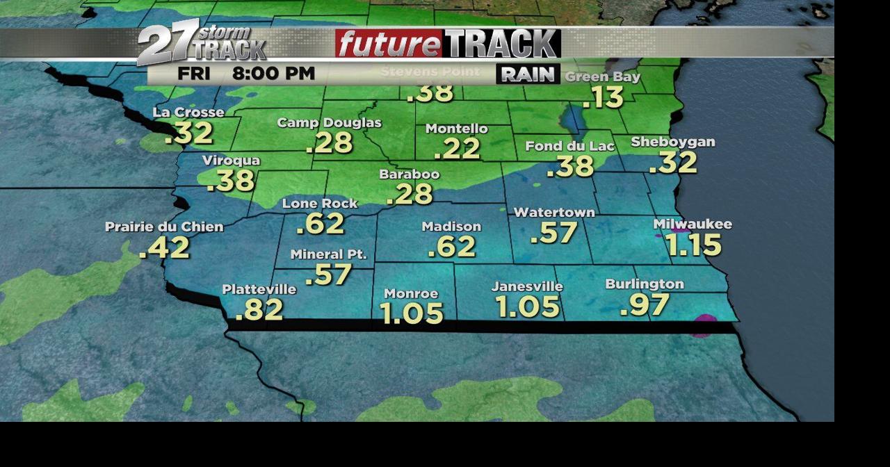Beneficial soaking rain arrives with much cooler temperatures today ...