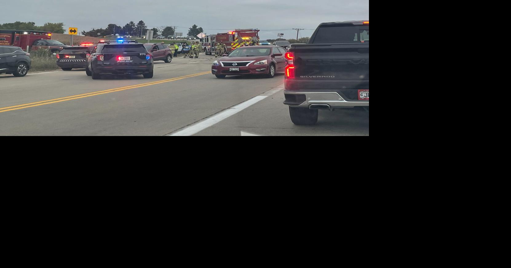 UPDATE: Traffic back to normal after multi-vehicle crash near Stoughton ...