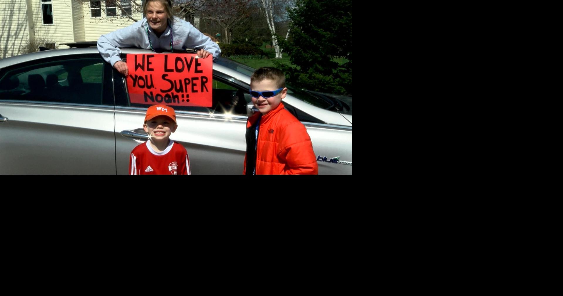 Middleton celebrates Noah Sanger’s victory over cancer | News | wkow.com