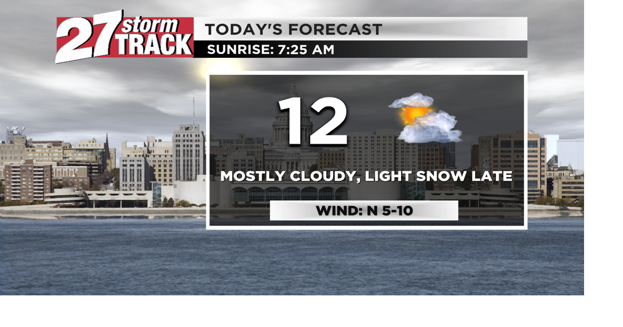 Tracking light snow for Thursday night | Forecast | wkow.com