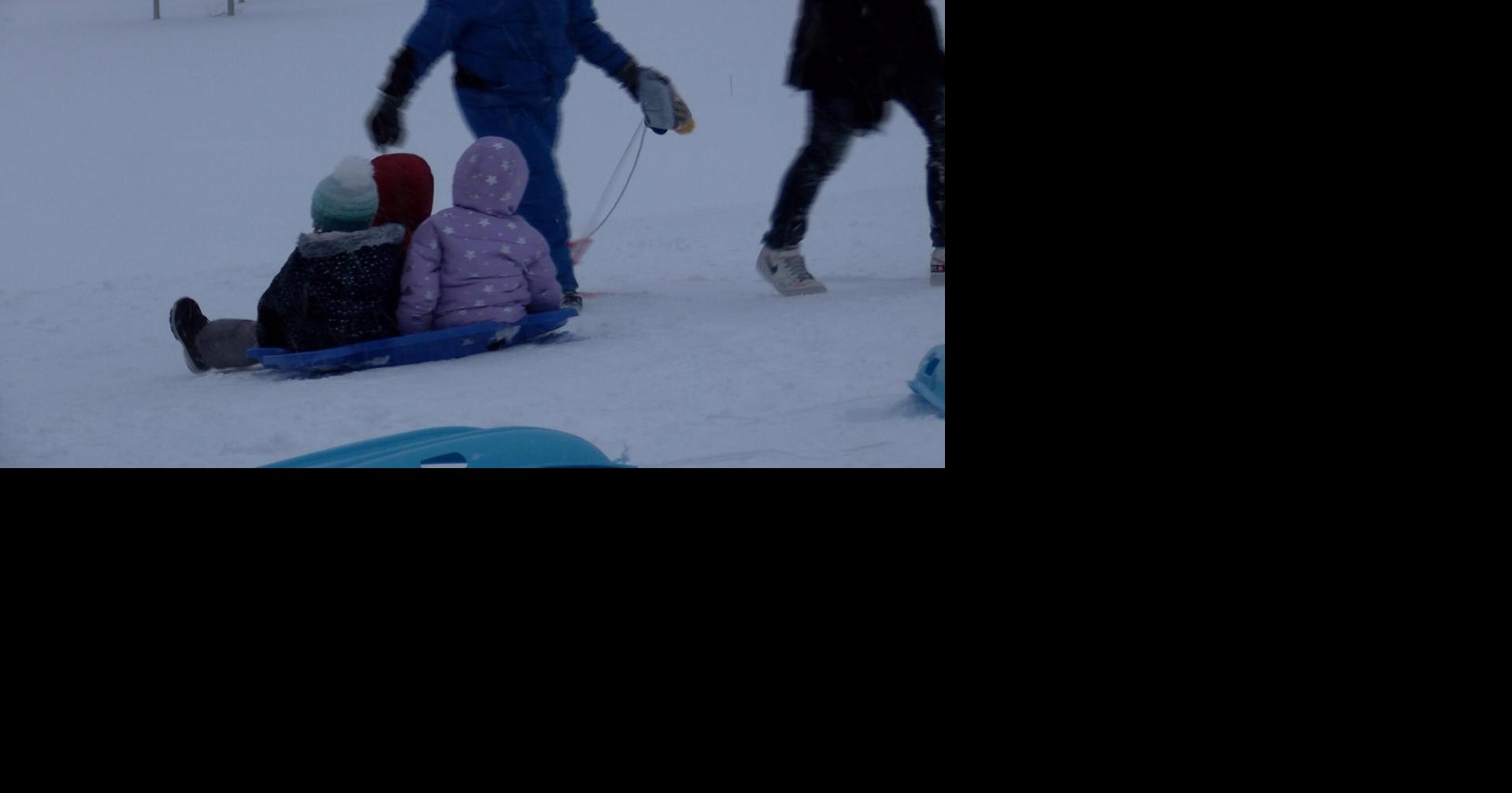 'First sled of the year for us': Having fun in January's first major ...