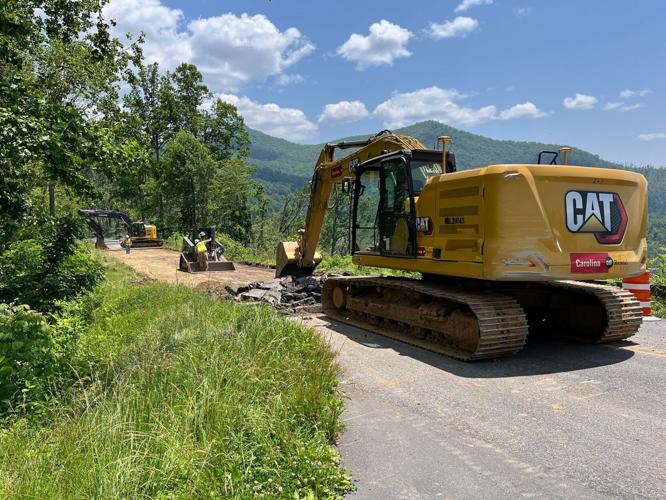 Nearly a year after Helene, the reopening of a popular section of Blue ...