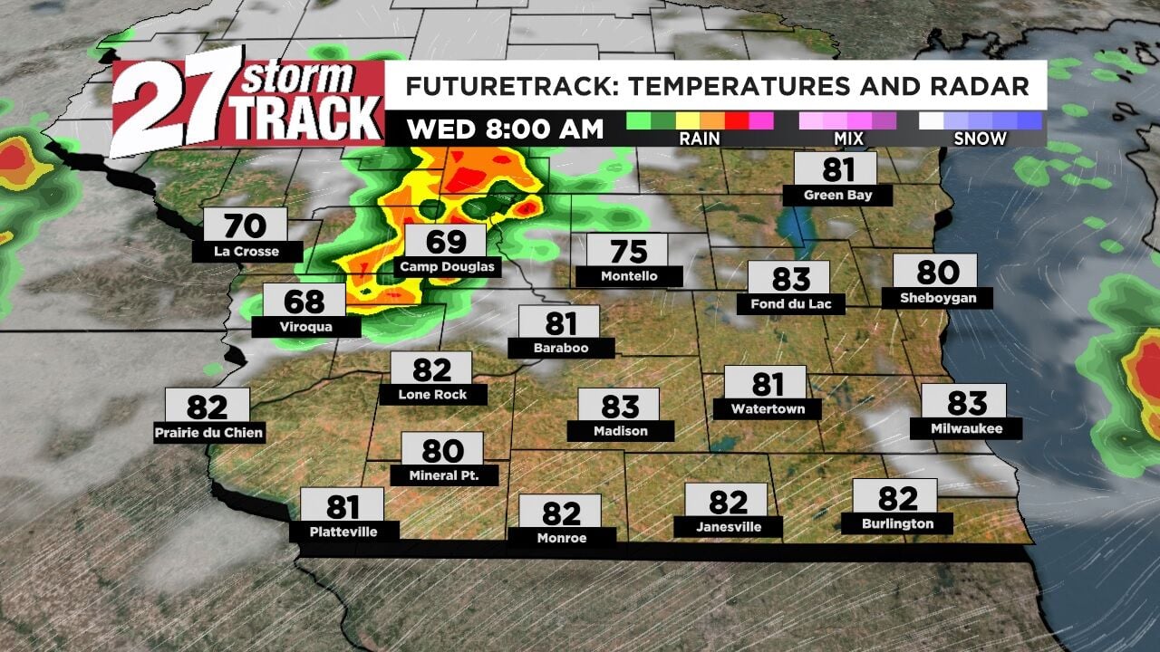 Storm chances pick up for the second half of the week | Forecast | wkow.com