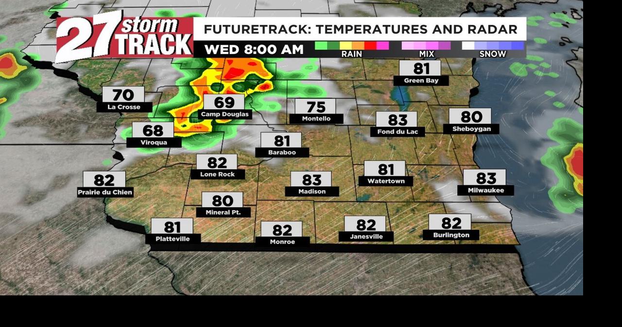Storm chances pick up for the second half of the week | Forecast | wkow.com