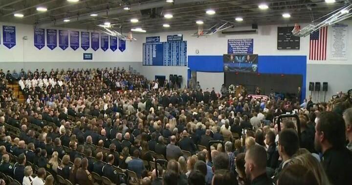 Family, friends and law enforcement remembers two fallen officers ...