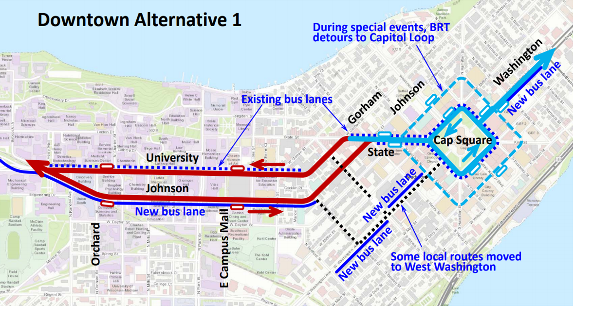 Madison transportation board selects preferred Bus Rapid Transit routes ...