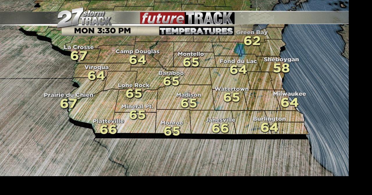 Strong winds and warmer temperatures on Monday | Weather | wkow.com