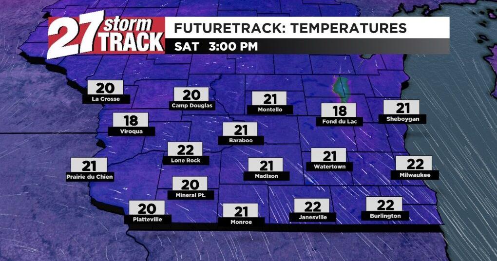 Tracking a slight warm up | Forecast | wkow.com